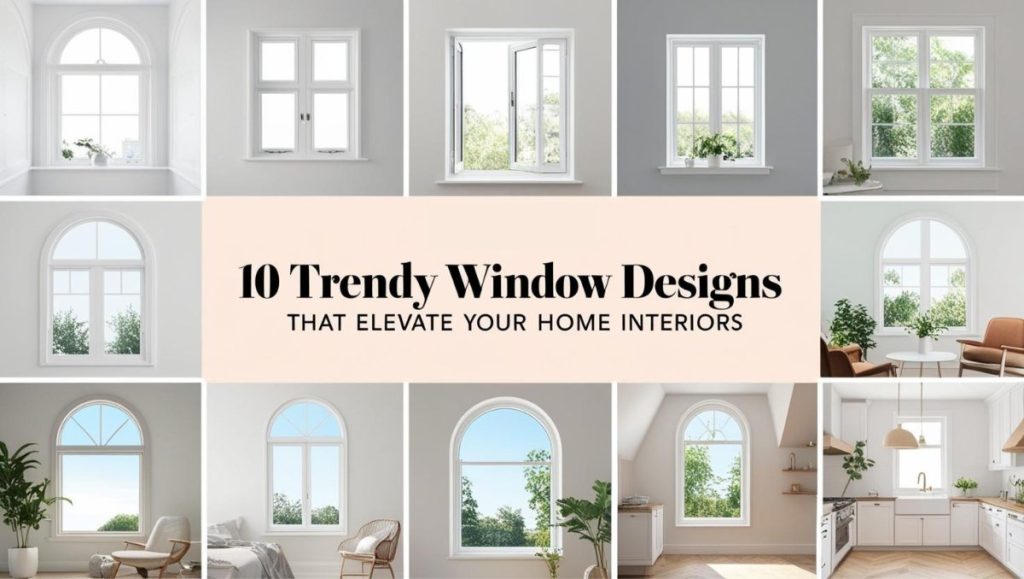 10 Trendy Window Designs That Elevate Your Home Interiors - Magicdecor