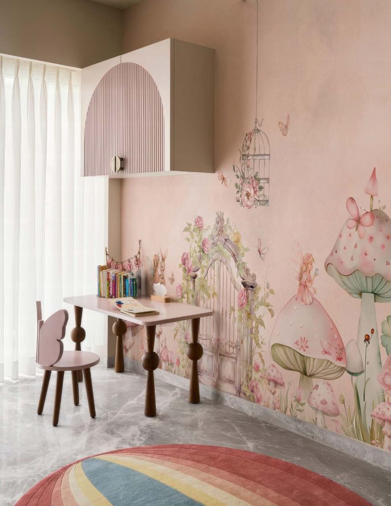 Magical Fairyland, Soft Pastel Wonderland Wallpaper Mural - Magicdecor