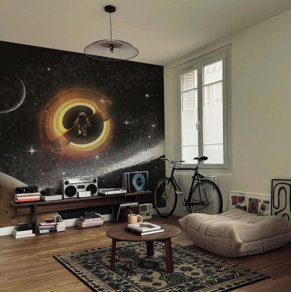 Nebulor, Deep Space Galactic Adventure Wallpaper Mural - Magicdecor
