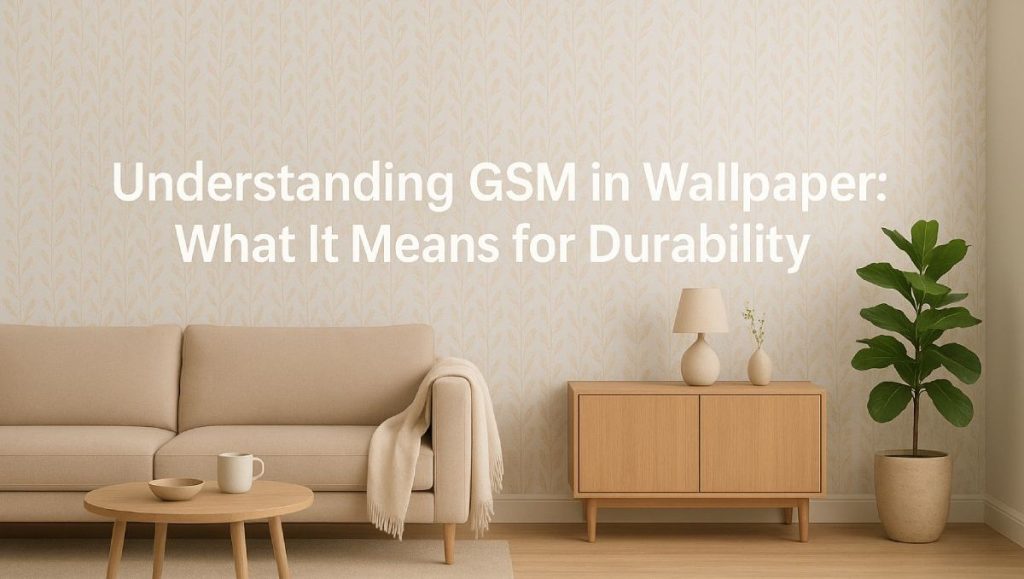 Understanding GSM in Wallpaper: What It Means for Durability - Magicdecor
