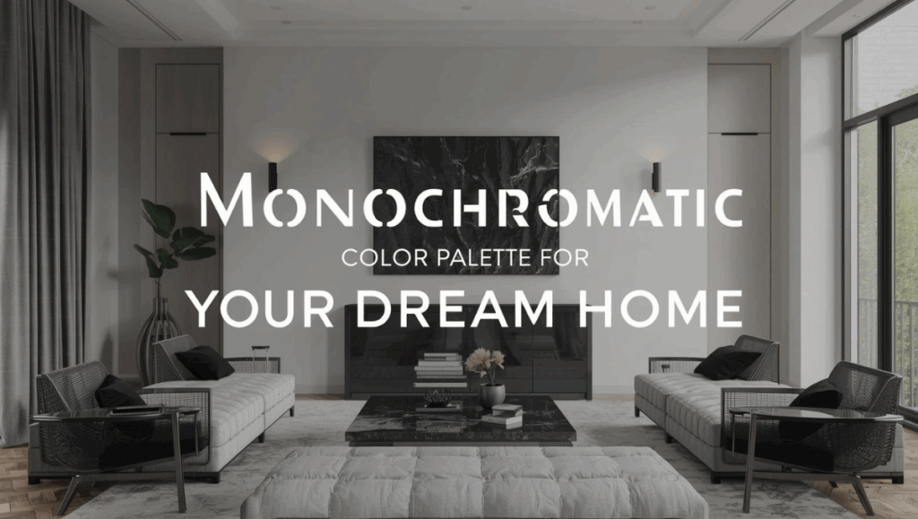 Monochromatic Color Palette for Your Home - Magicdecor