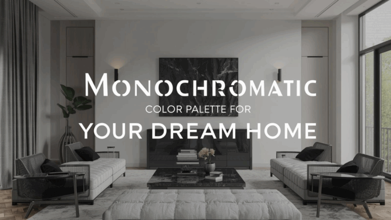 Monochromatic Color Palette for Your Home - Magicdecor