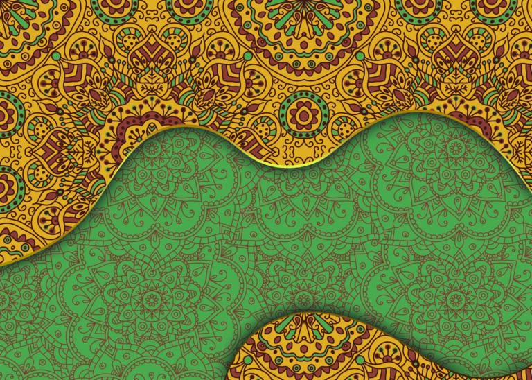 Chakra, Mandala Art Inspired Wallpaper Mural - Magicdecor