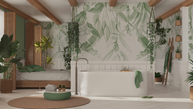 How to Wallpaper a Bathroom: Step-by-Step Guide for a Stylish ...