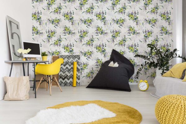 Marilea, Light Floral Symphony Wallpaper - Magicdecor